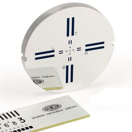 6140 2¼” Diameter Mirrored Glass Optical Target